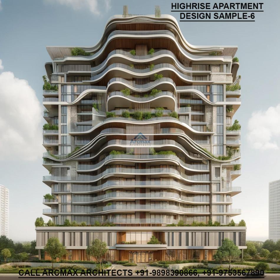 Architectural Planning & Floor Layout Optimization for High-Rise Apartments | Arcmax Architects ...